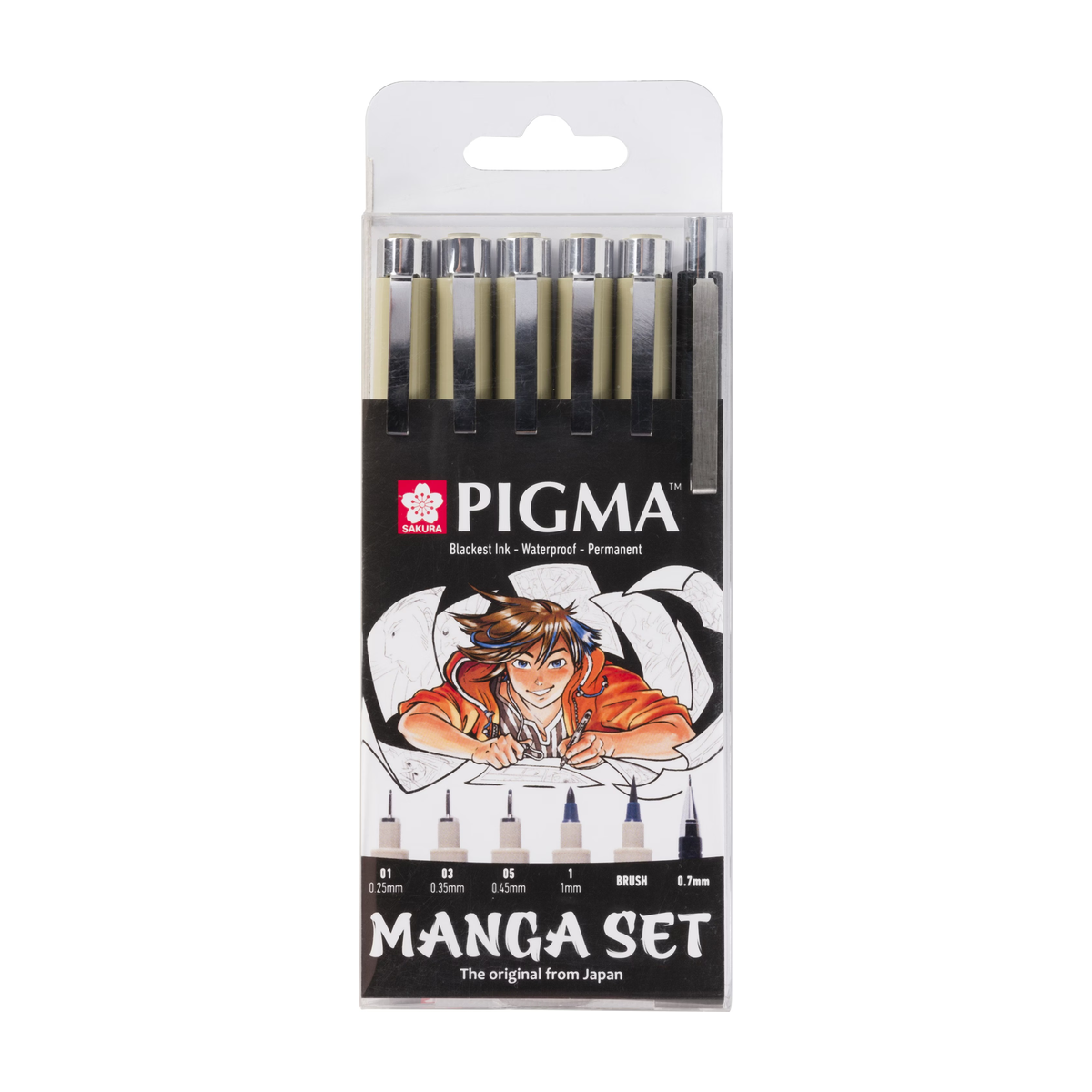 Pigma Manga 6er Set von Sakura