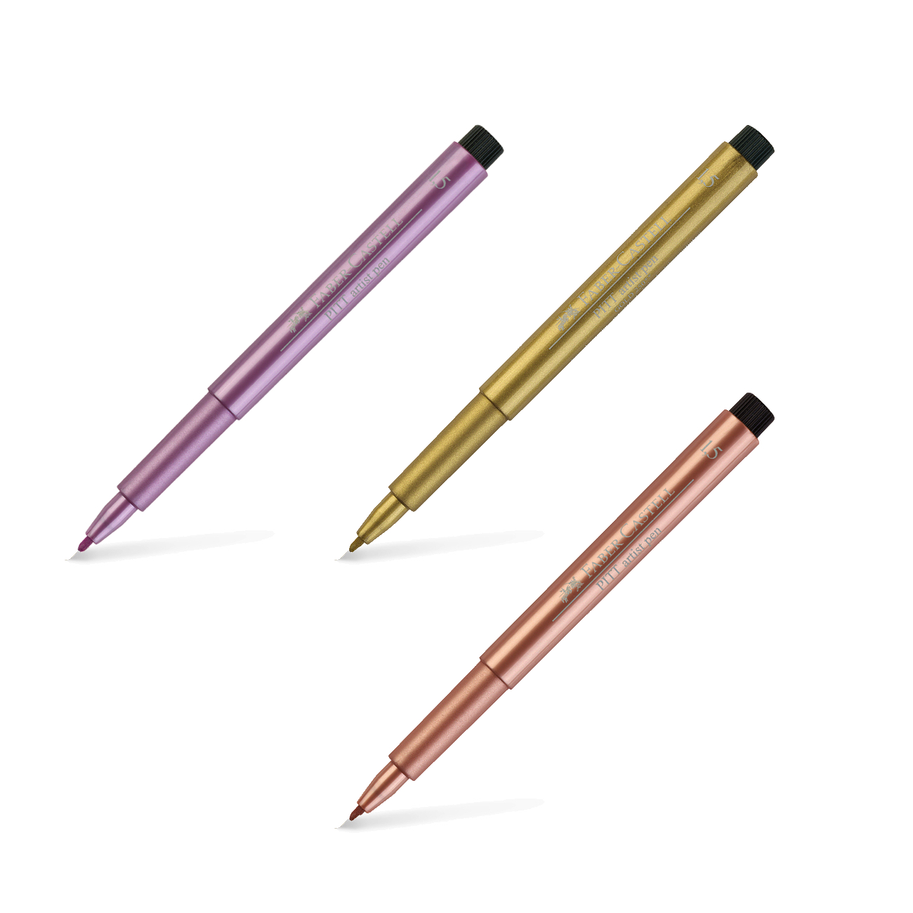 PITT Artist Pen Metallic Stifte einzeln von Faber Castell